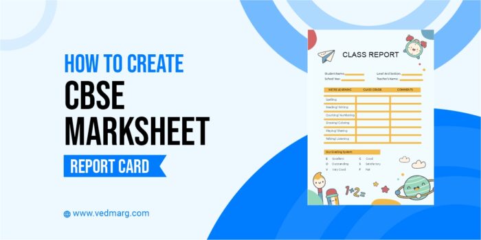 #1 Create CBSE Marksheet Online With Multiple Formats