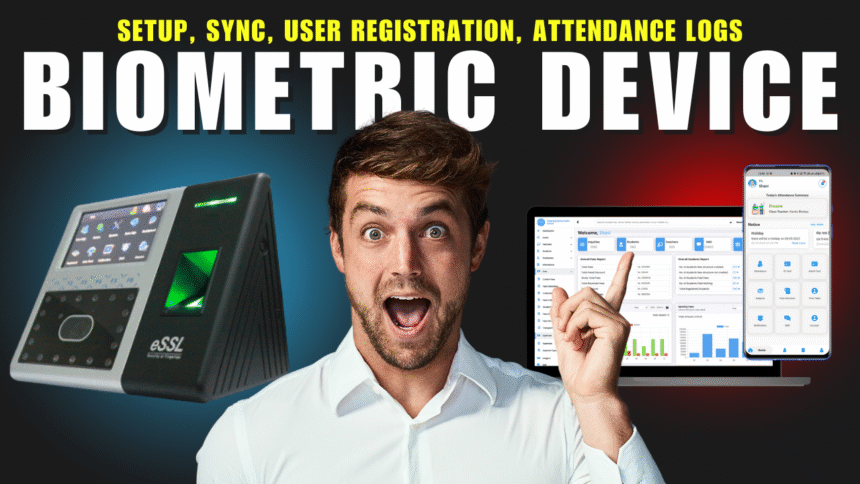 How to Setup Biometric Device For Ontime Attendance, Reports